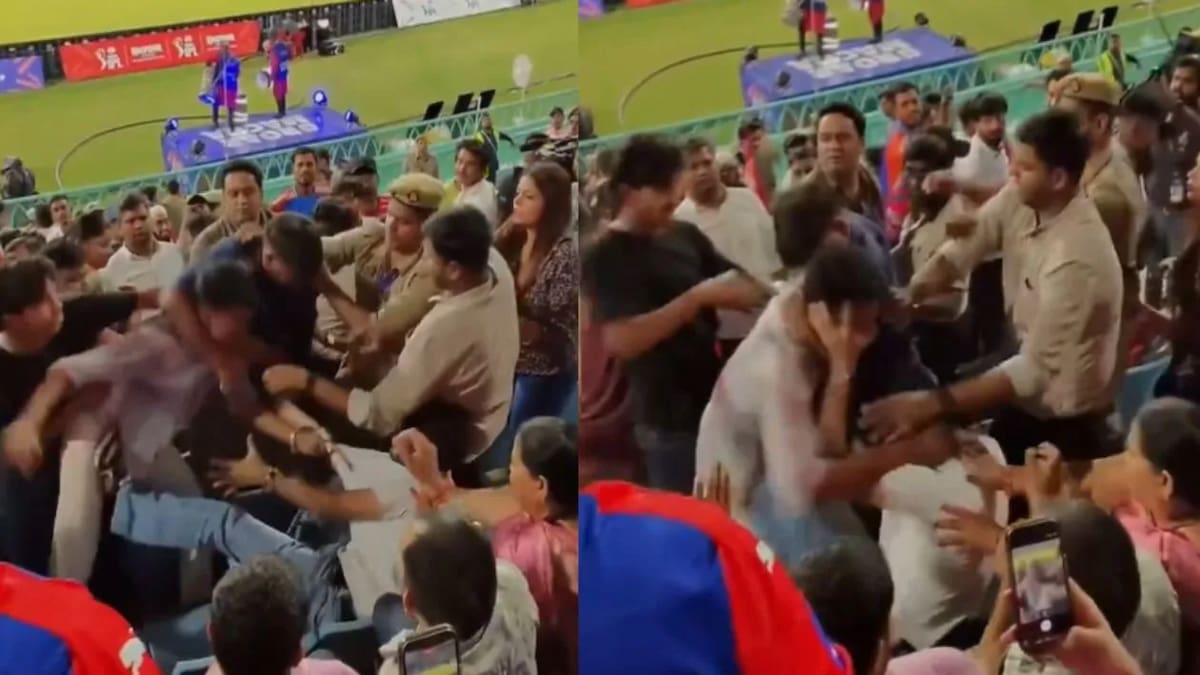 IPL 2026: इकाना स्टेडियम में हुआ बवाल, DC और LSG फैंस के बीच जमकर हुई ...