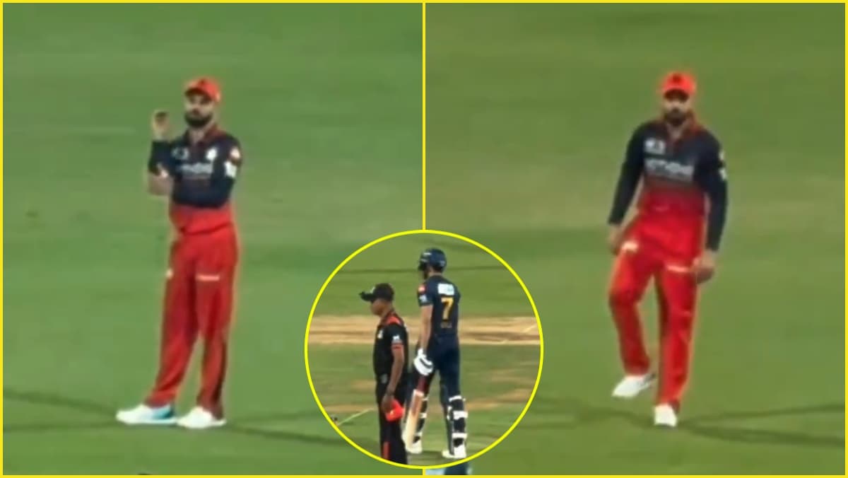 RCB vs GT: Virat Kohli ने लिए Shubman Gill से मज़े, Live Match में किए ...
