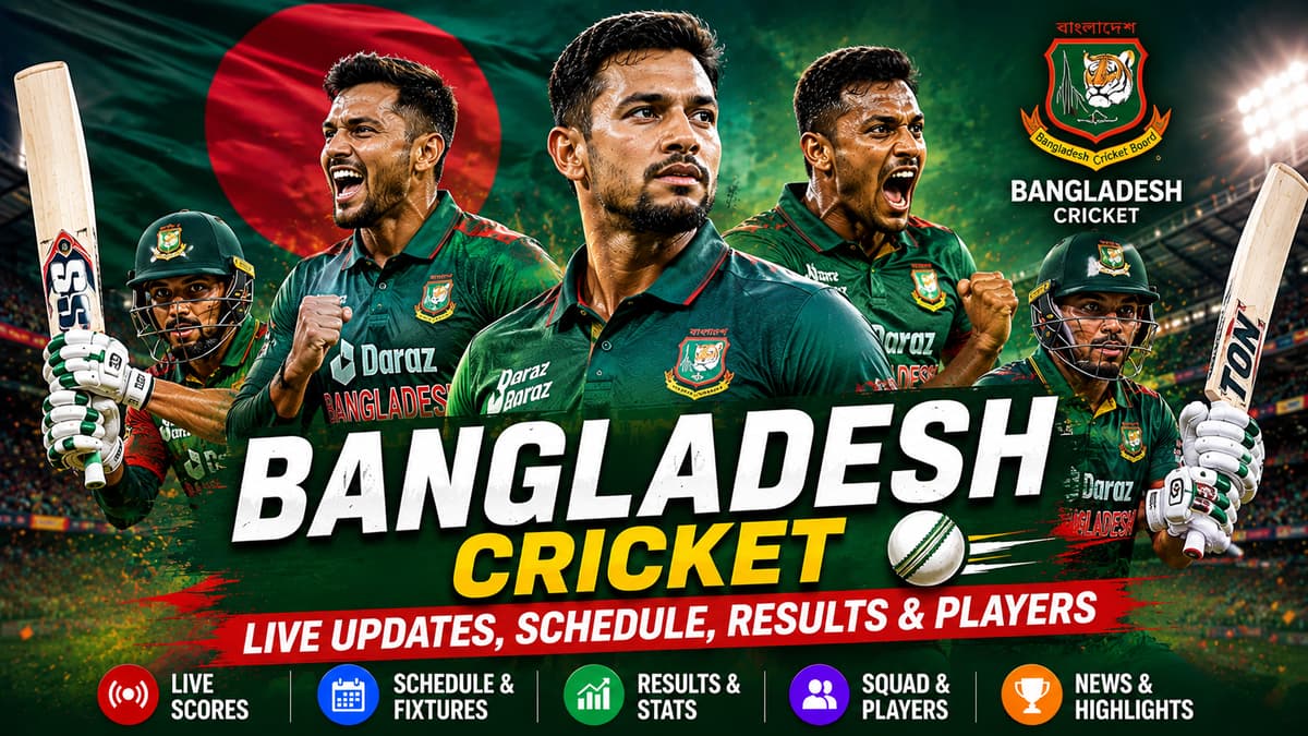 Bangladesh Cricket News 2026: Team Bangladesh Live Updates, Schedule ...