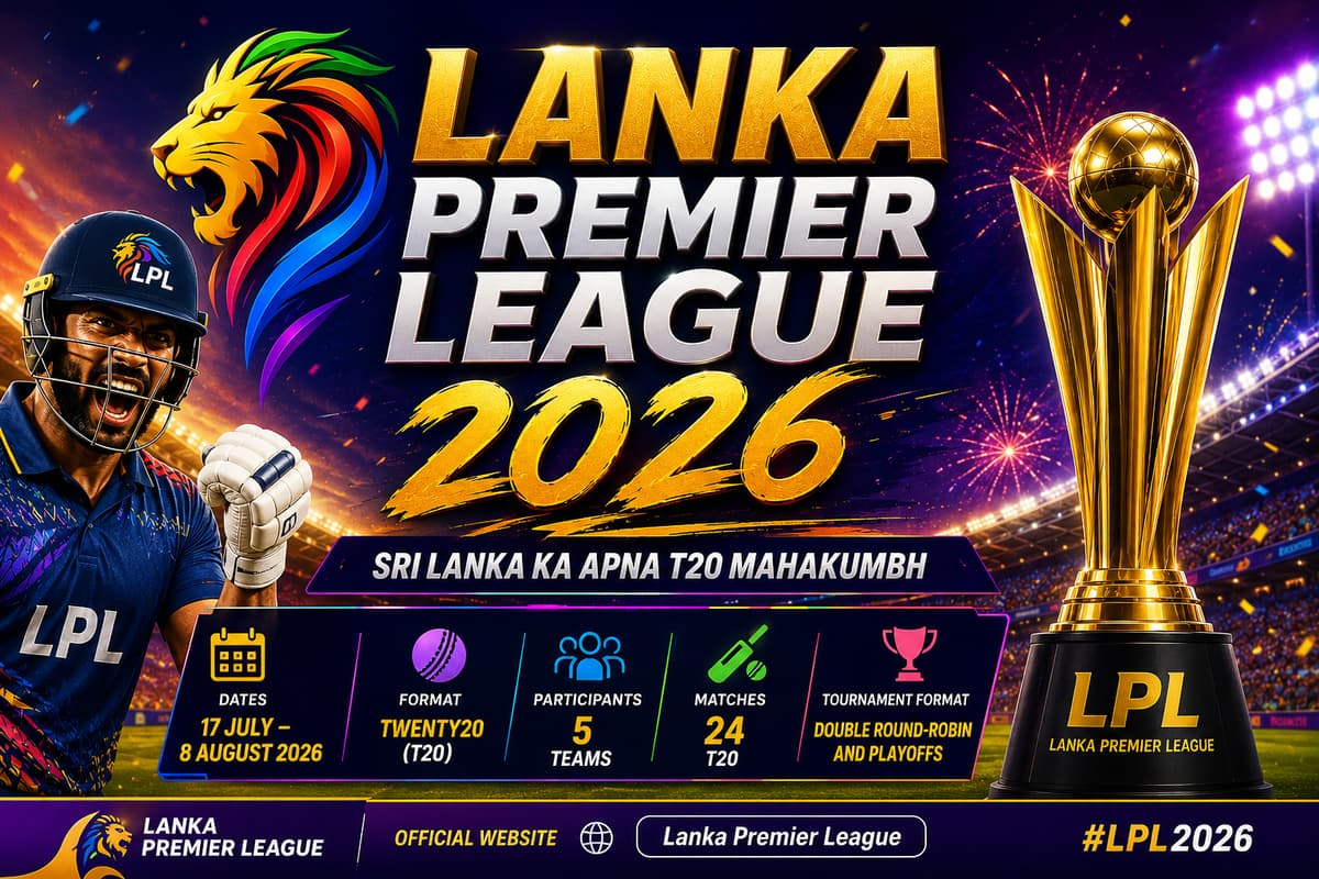 Sri Lanka Cricket Lanka Premier League 2026 Points Table, Team Standing