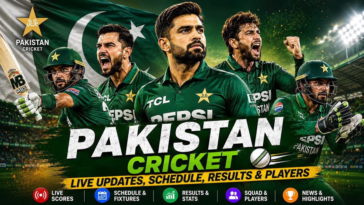 Pakistan Cricket News 2026: Team Pakistan Live Updates, Schedule ...