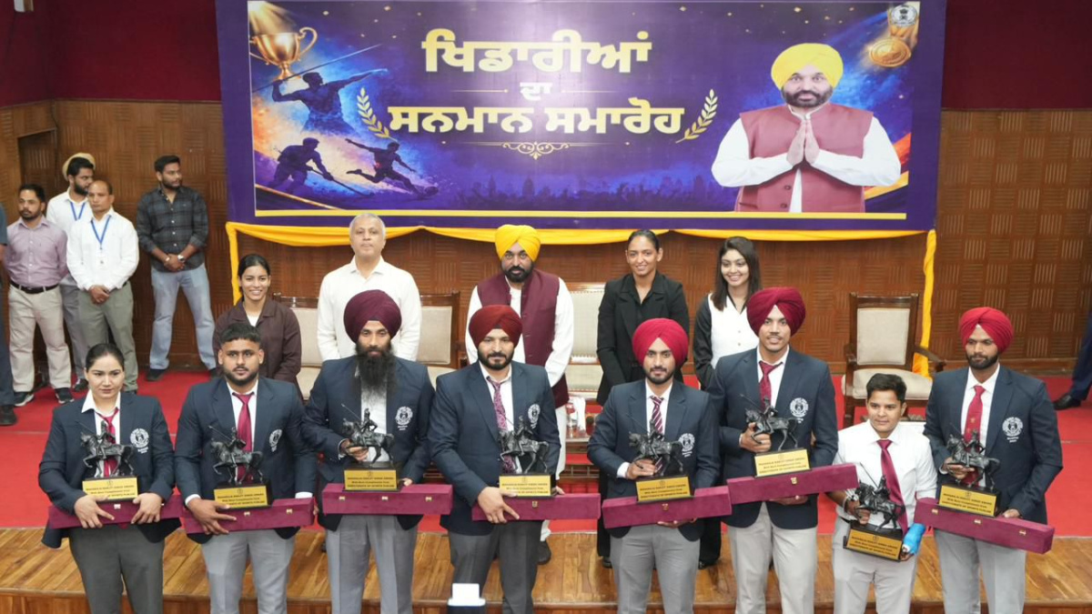Punjab CM Honours 87 Maharaja Ranjit Singh Awardees, 1,070 Medal-winning Athletes On Cricketnmore