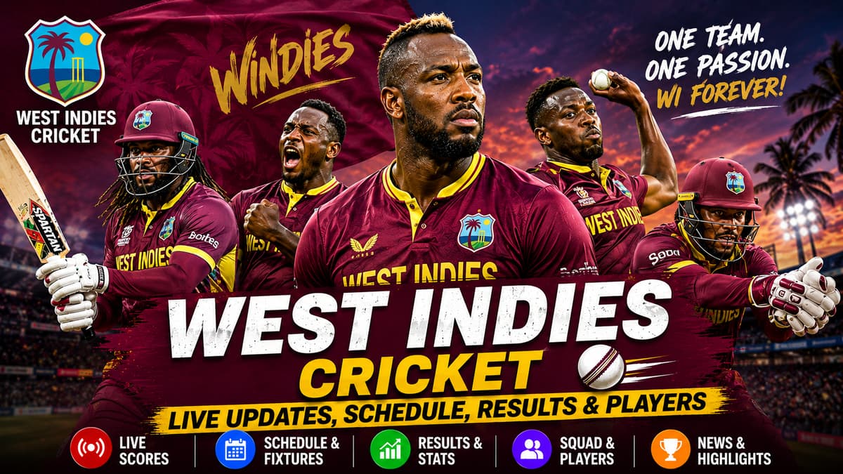 West Indies Cricket News 2026: Team West Indies Live Updates, Schedule ...