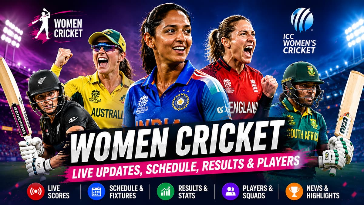 Women Cricket News 2026: Live Updates, Schedule, Results & Players