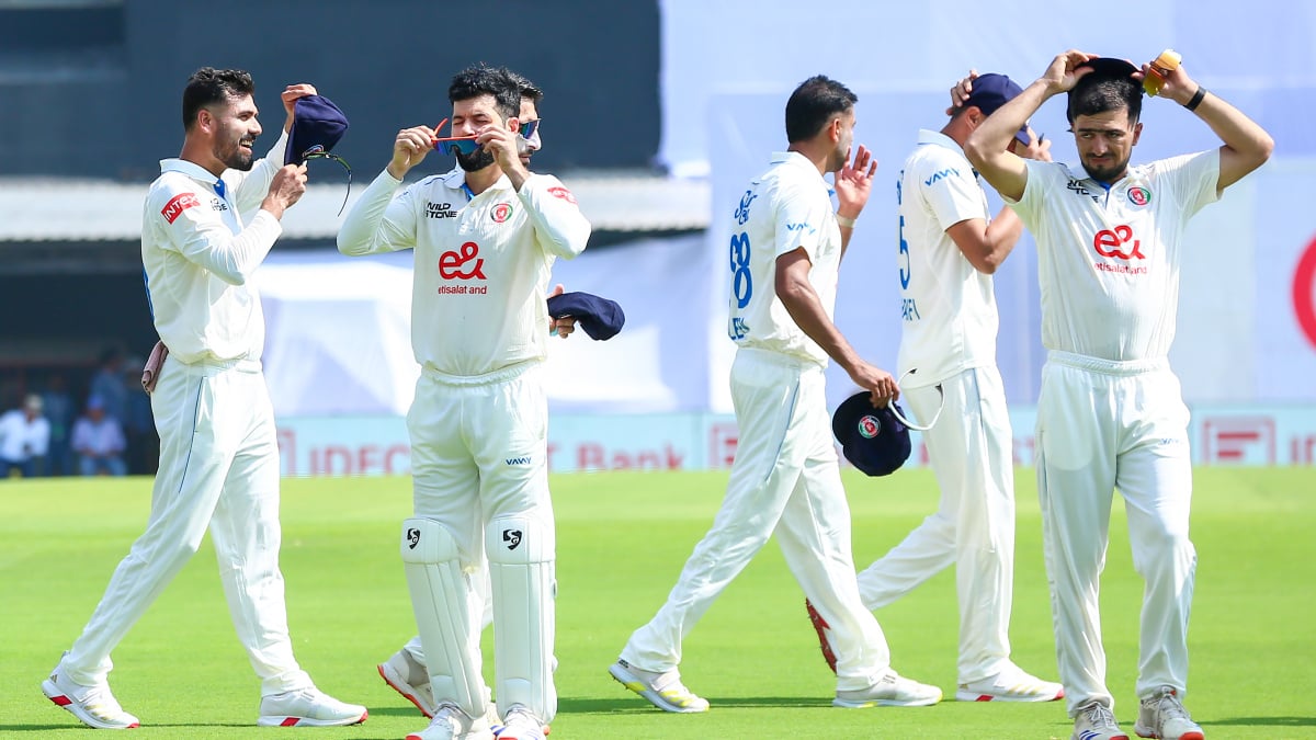 One-off Test: Rahul, Sudharsan Frustrate Afghanistan As India Reach 96/ ...