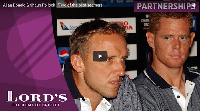 South Africa's best fast bowling pair - Donald & Pollock